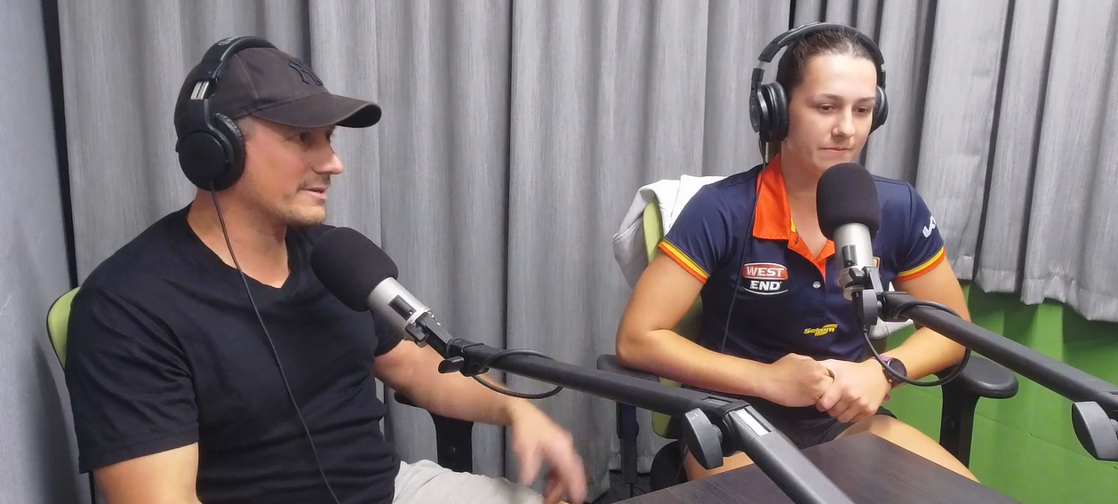 Checkside Chats with Laela and Daniel Ebert - SANFL