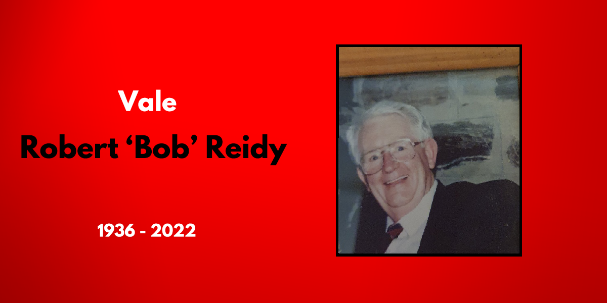 Vale Bob Reidy - West Adelaide Football Club