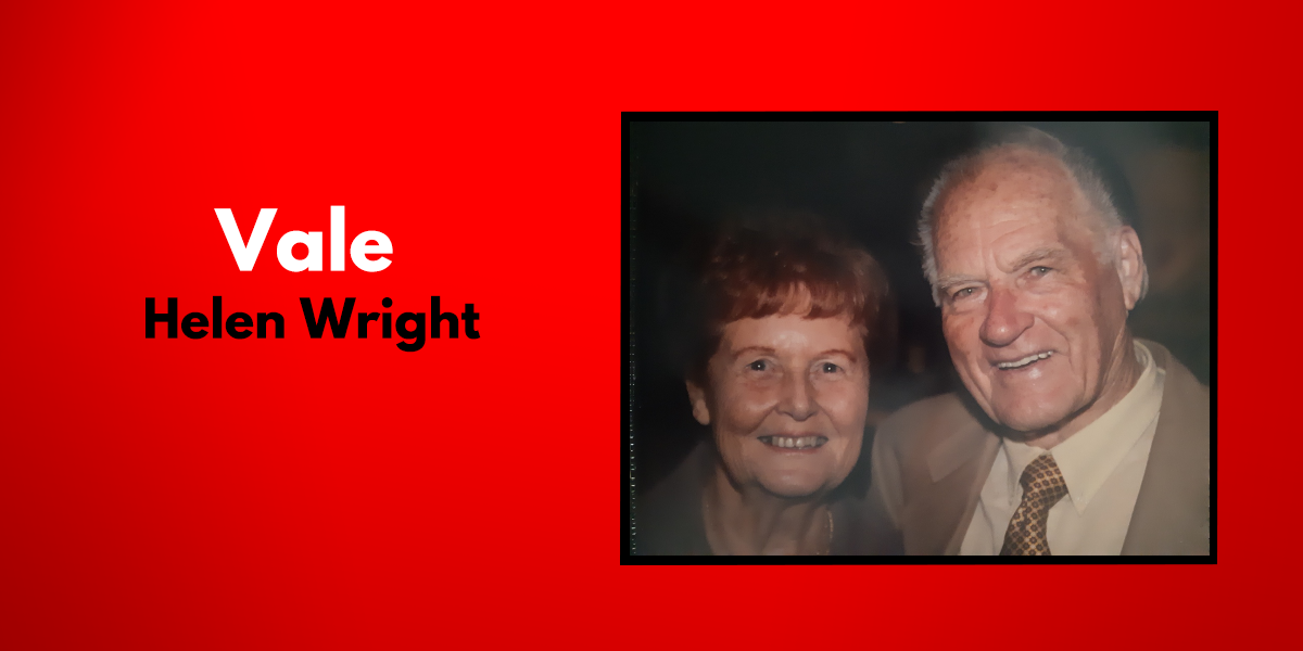 Vale Helen Wright - West Adelaide Football Club