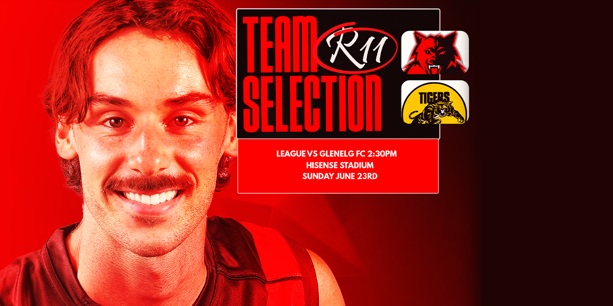 League Team Selection - Round 11 - West Adelaide Football Club