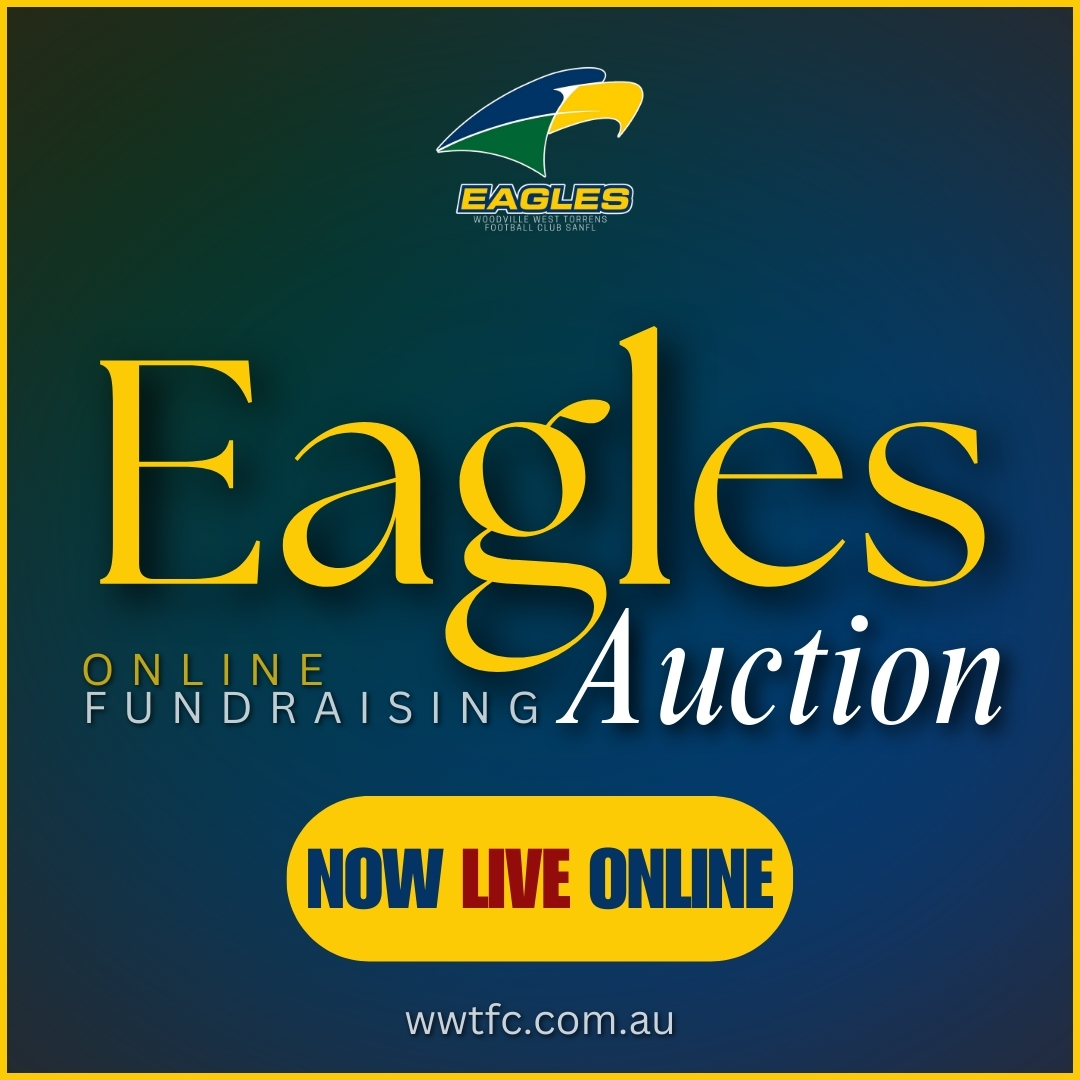 EAGLES Online Auction Fundraiser - Woodville-West Torrens Football Club
