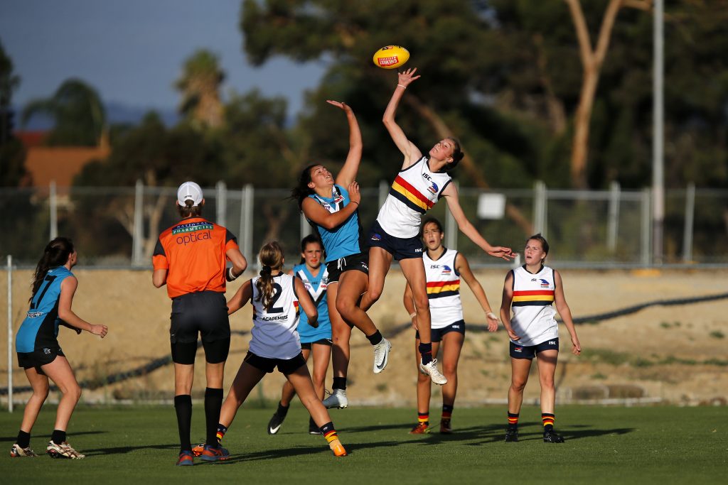 Female Talent on display in Crows v Power Academy Showdown - SANFL