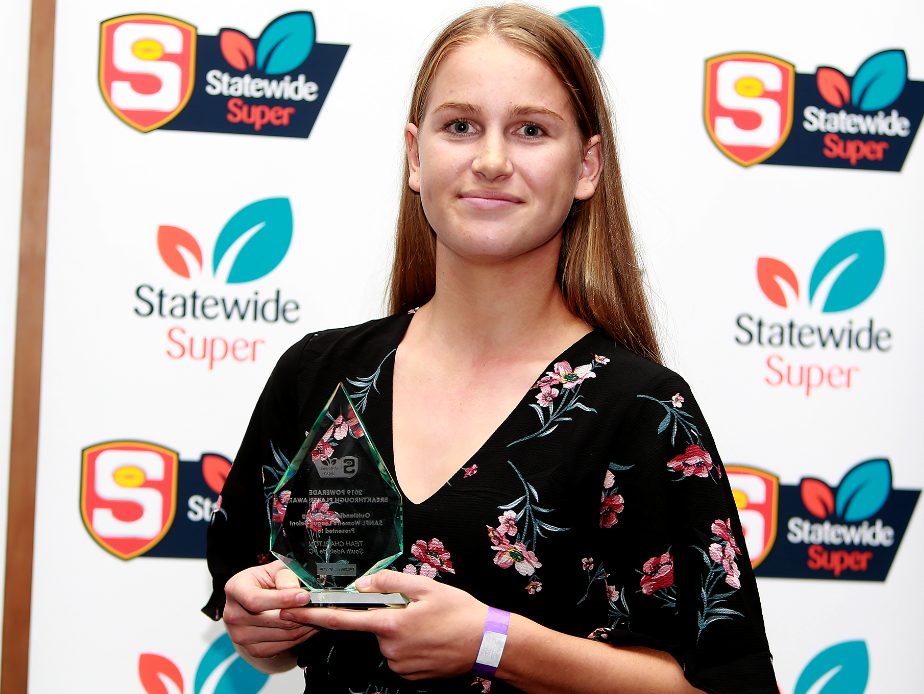Teah Charlton wins 2019 Powerade Breakthrough Player Award - SANFL