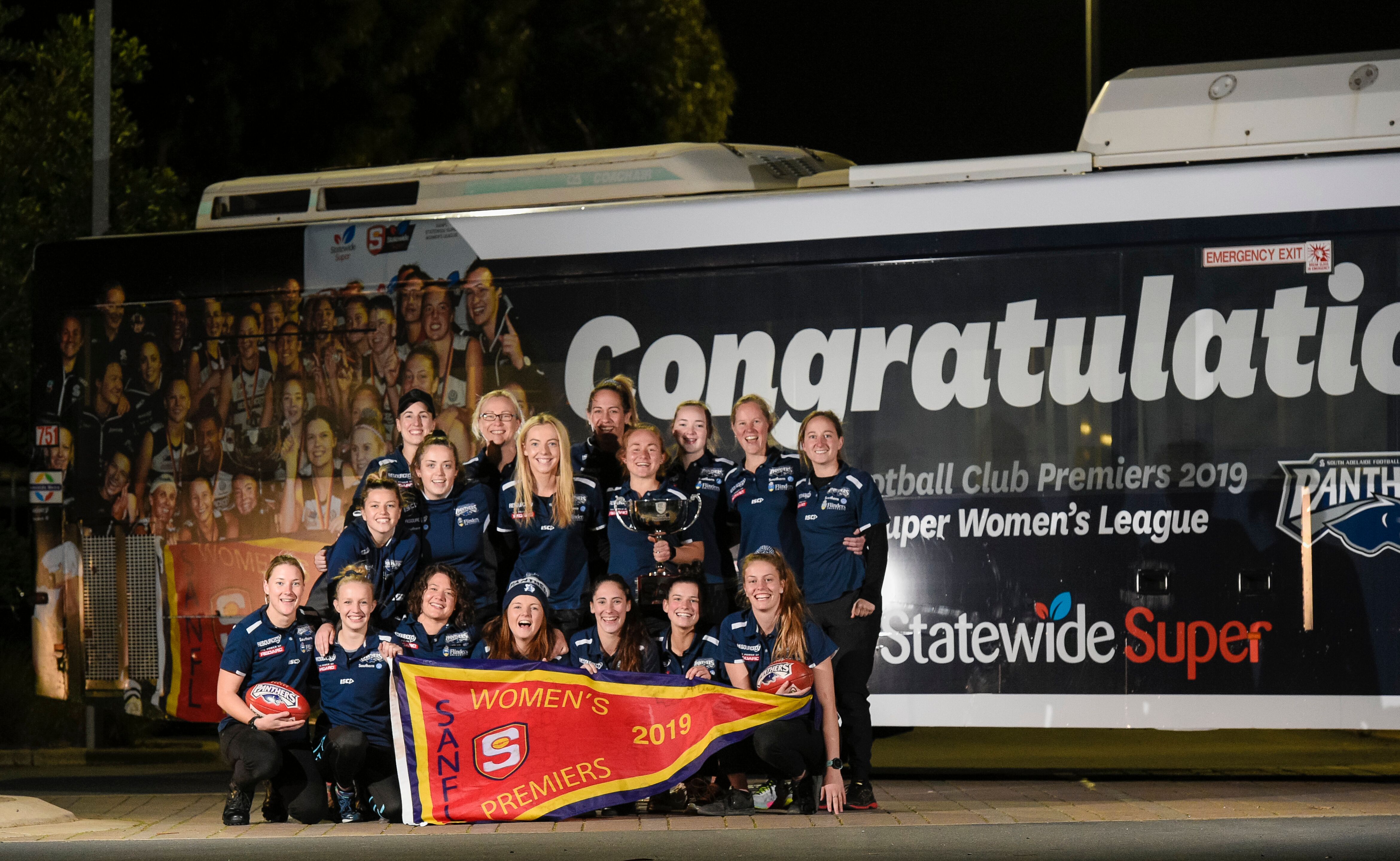 All Aboard the Panthers' Premiership Bus - SANFL