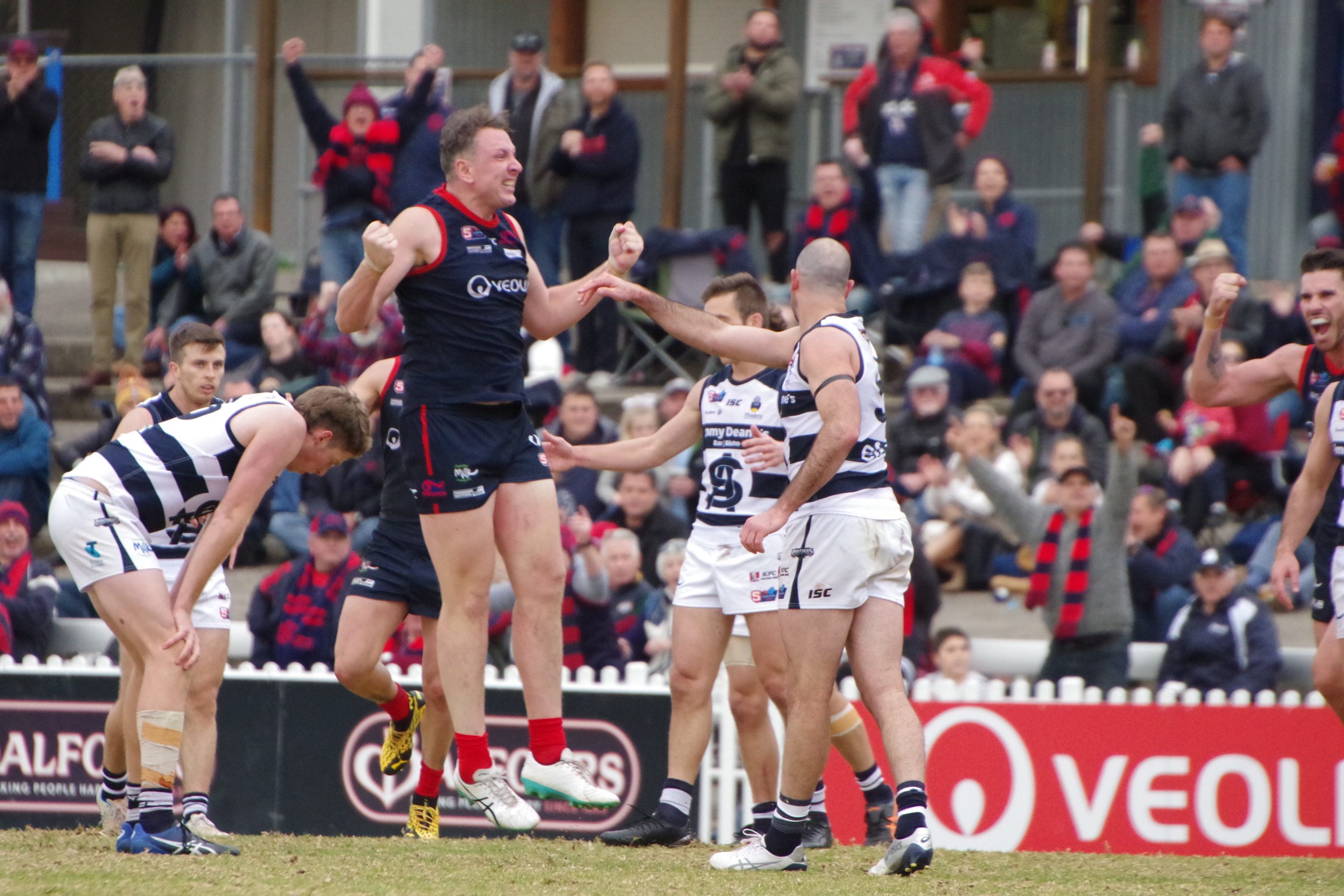 Redlegs ride the Rollercoaster - SANFL