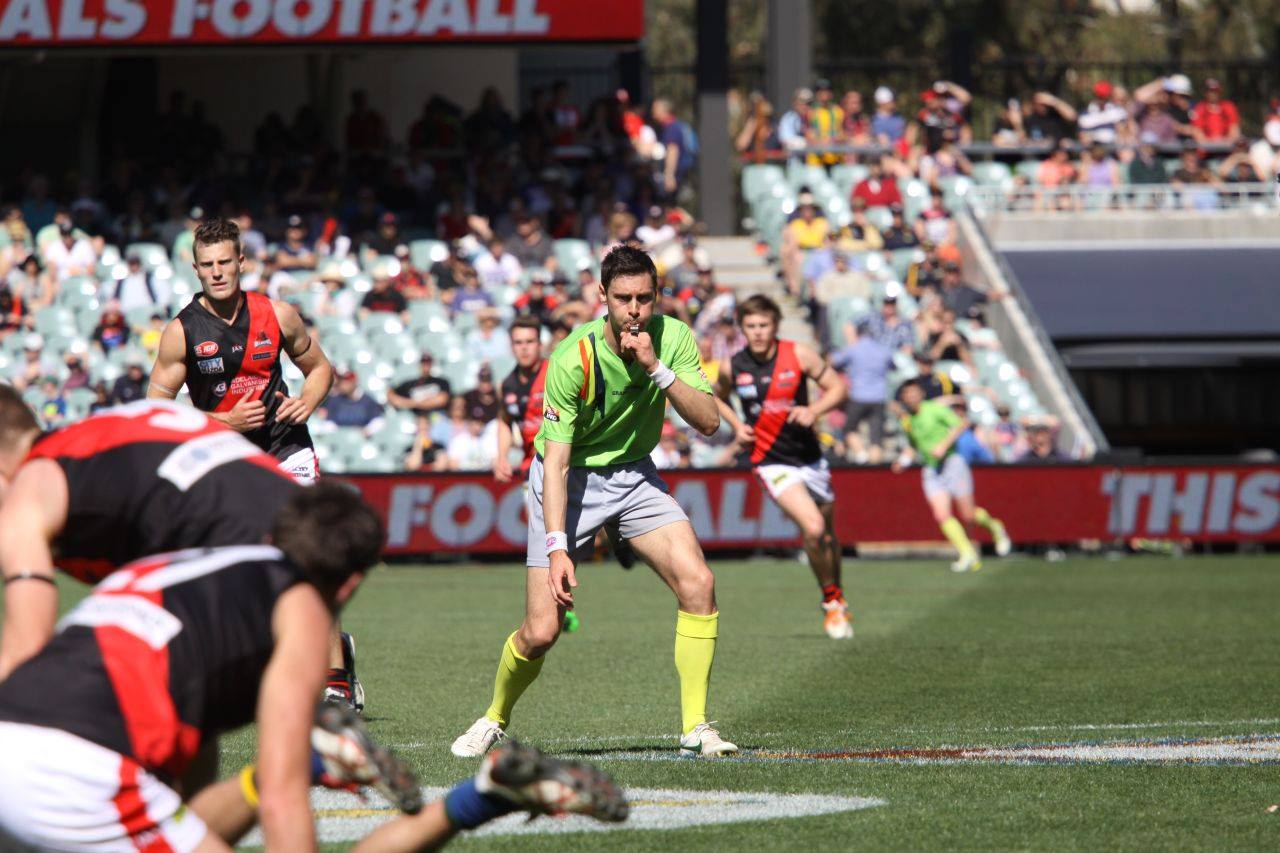 First SANFL Field Umpire to officiate in AFL Grand Final - SANFL