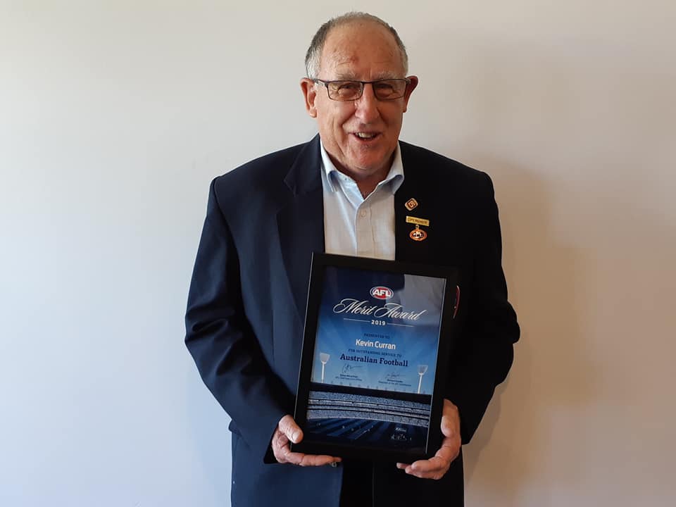 SANFL Congratulations Kevin Curran OAM - SANFL