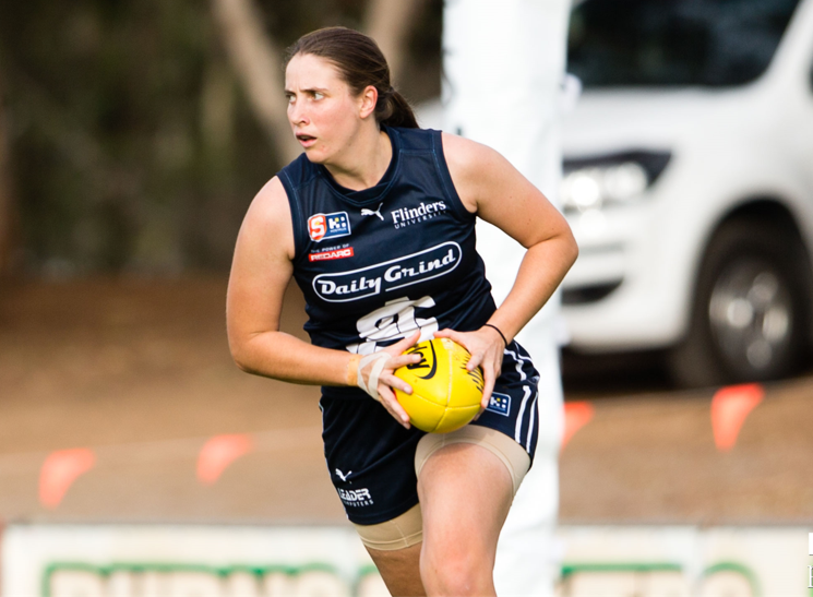Nicole's long road to 50 SANFLW games - SANFL