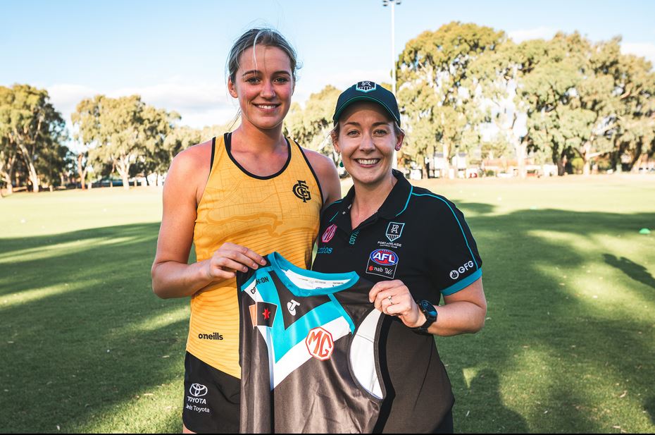 Glenelg's Matilda Scholz signs with Port Adelaide - SANFL