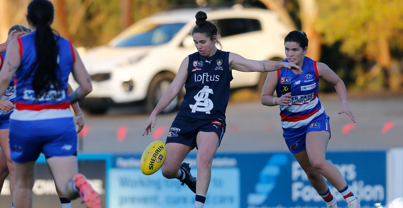 Morgan makes her way to 50 SANFLW games - SANFL