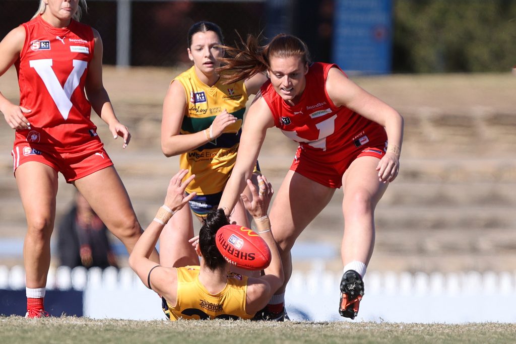 Amber Ward's off complacency toward 50 SANFLW games - SANFL