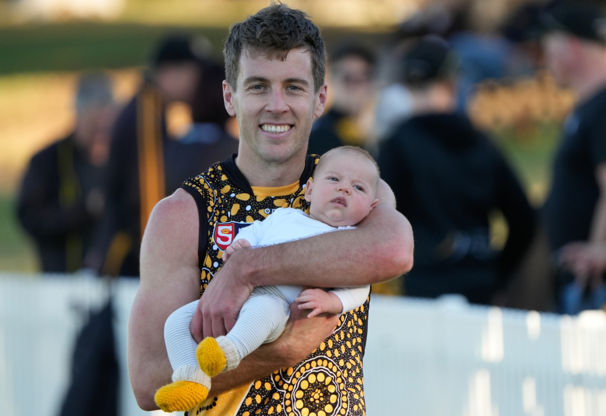 Cuz getting a buzz back at the Bay - SANFL