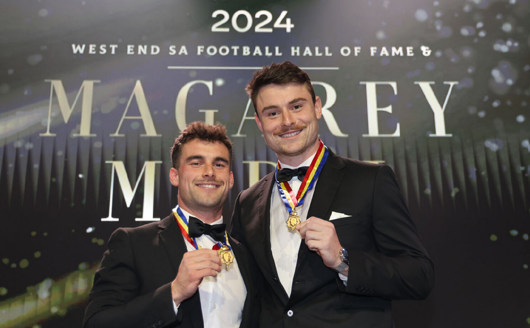 Harry Boyd and Will Snelling win 2024 Magarey Medal - SANFL