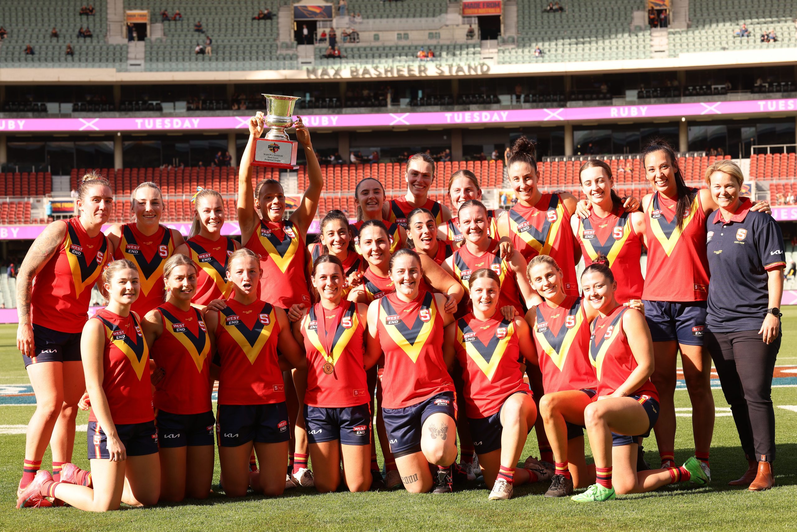 SANFLW State Team defeat WAFLW on home soil - SANFL