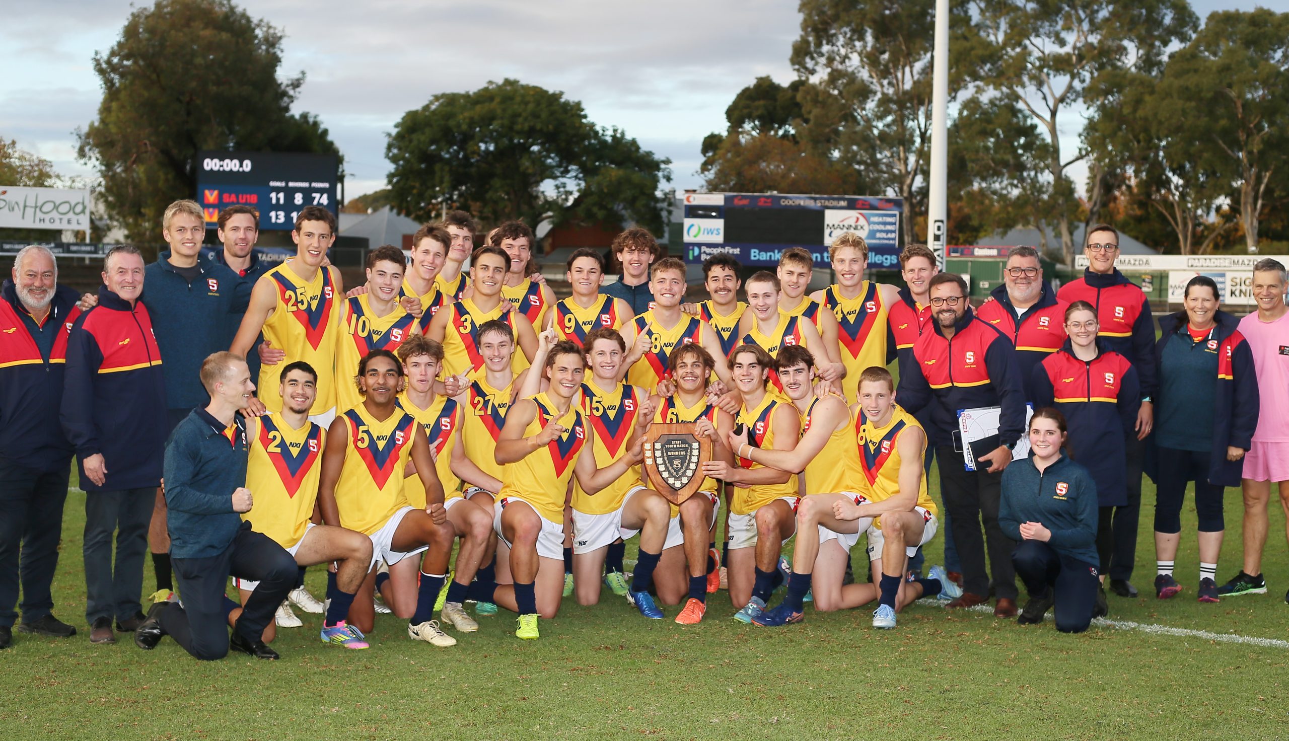 SA U20 Team defeat SA U18 Team - SANFL