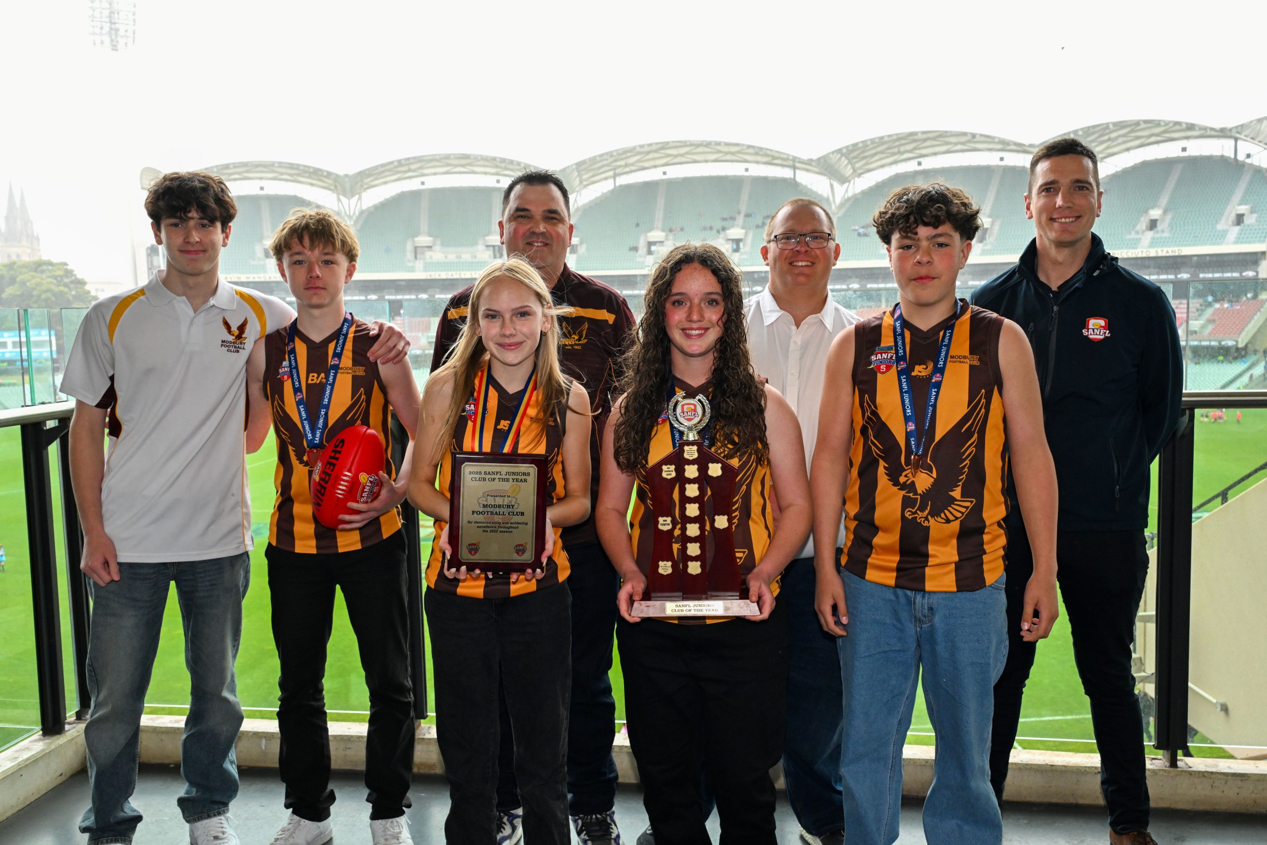 Modbury win 2025 SANFL Juniors Club of the Year - SANFL