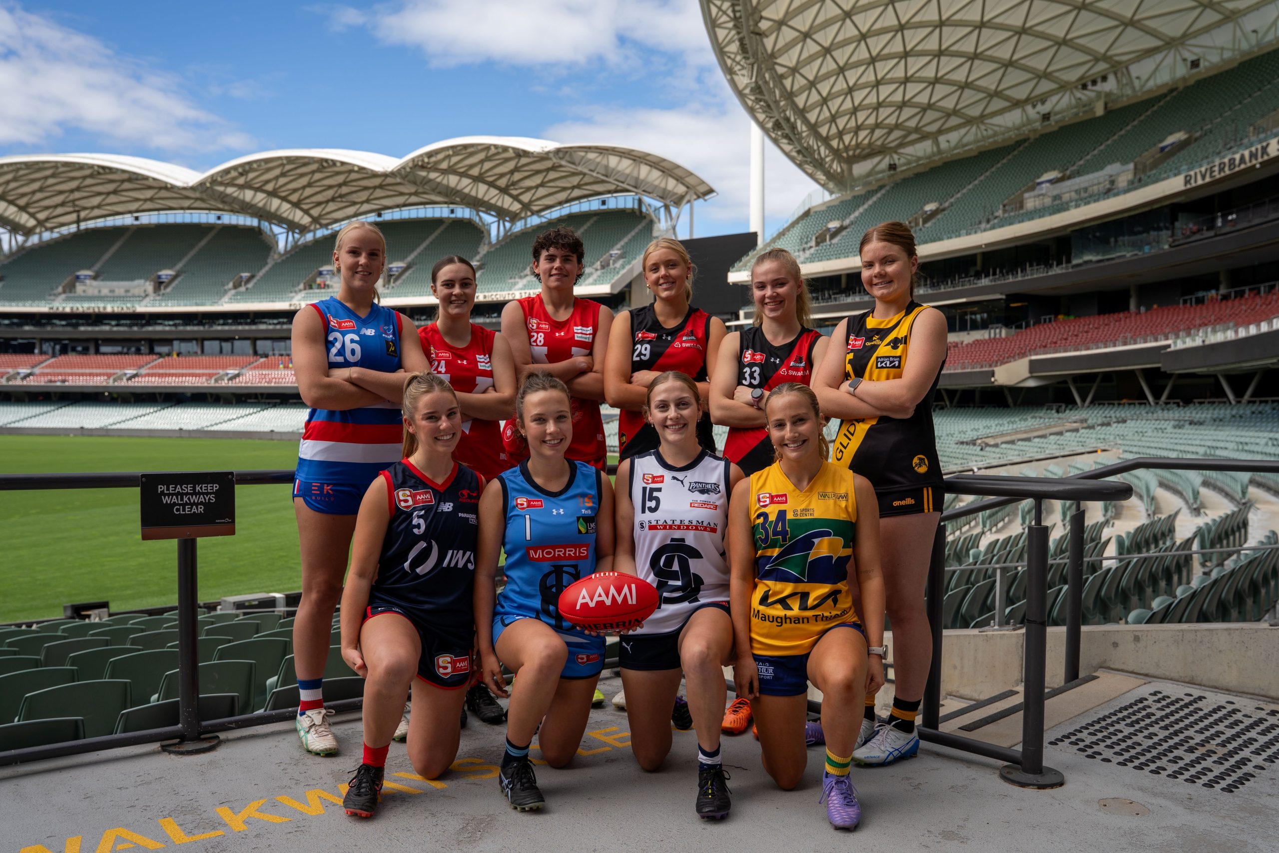 Round 3 AAMI Talent League Girls Teams - SANFL