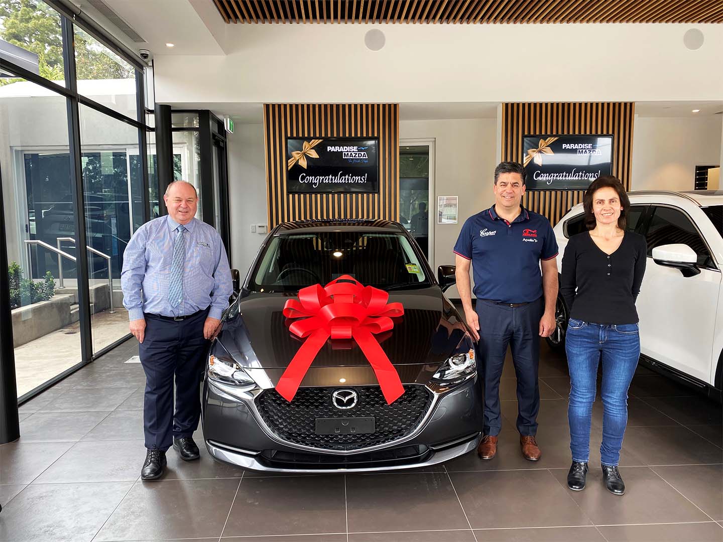 2021 Norwood Lottery Car Winner - Sharon Carr - Norwood Football Club