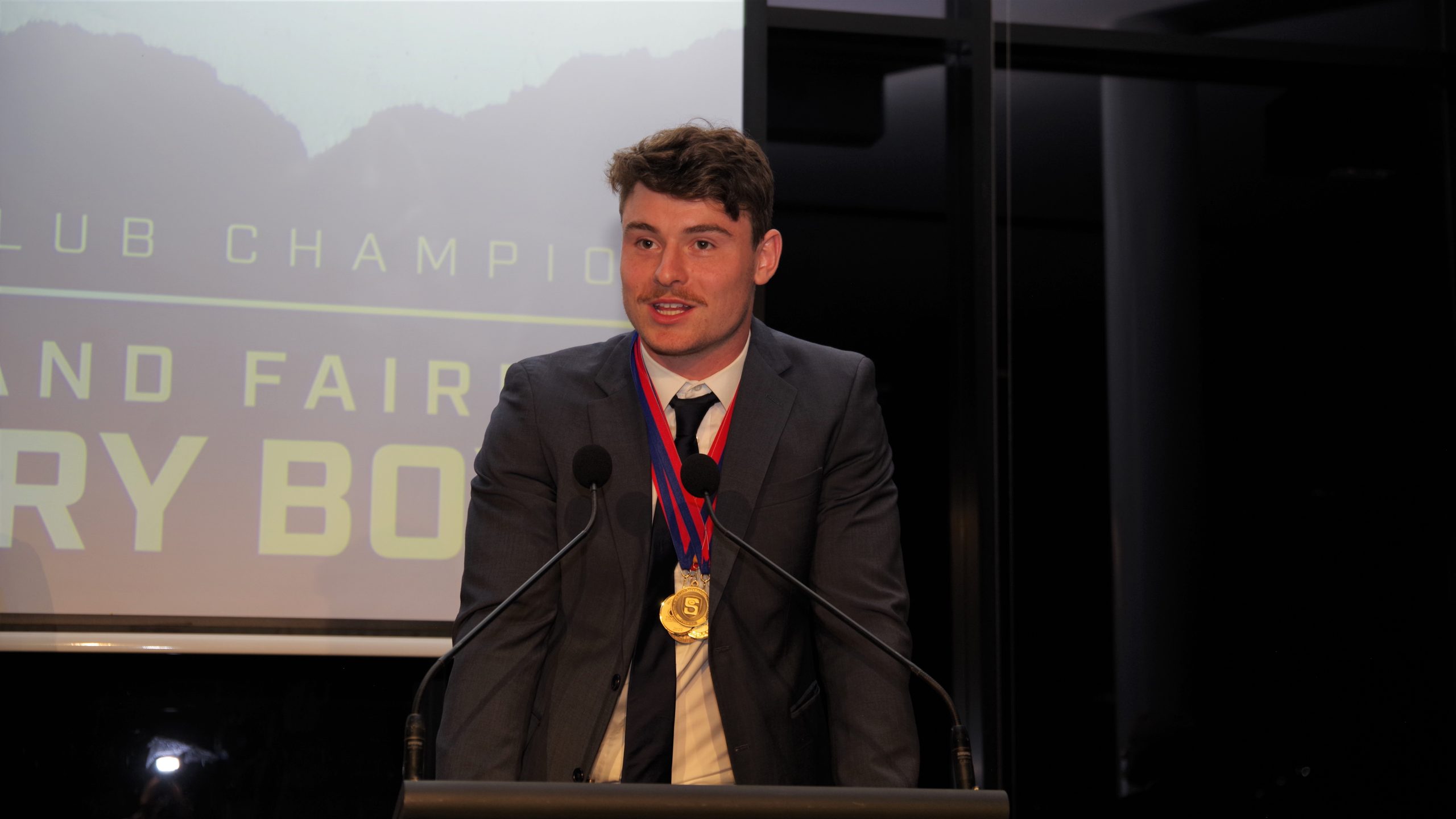 Harry Boyd wins the Michael Taylor Medal - Norwood Football Club