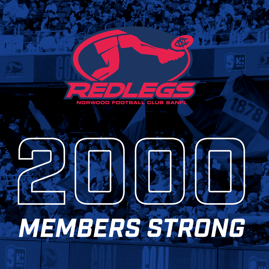 2000 members on board for 2023 - Norwood Football Club