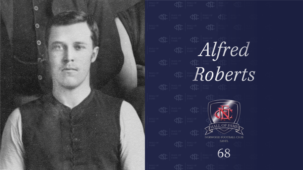 NFC Hall of Fame Inductee - Alfred Roberts - Norwood Football Club
