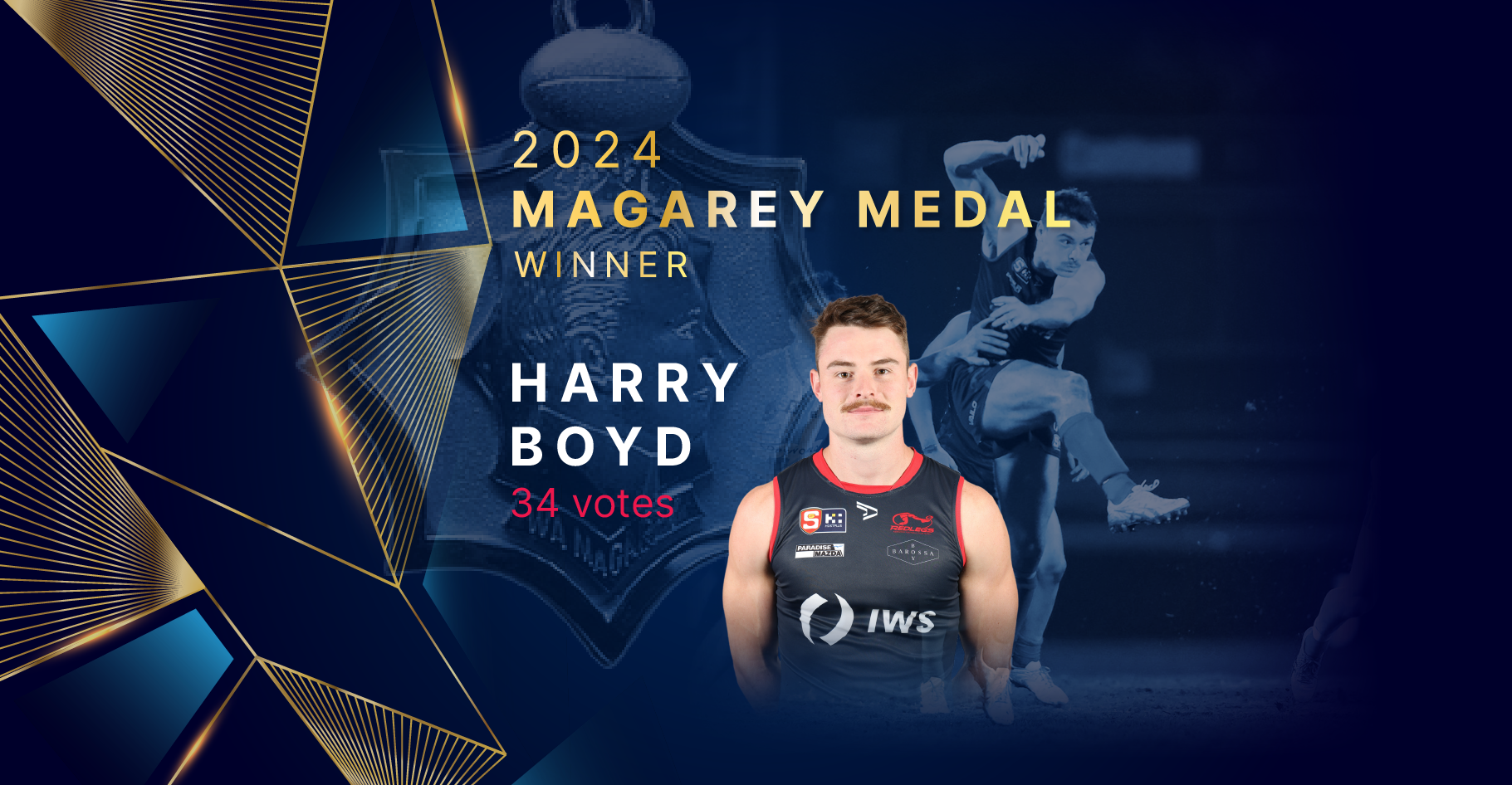 Norwood's Harry Boyd, 2024 Magarey Medallist - Norwood Football Club