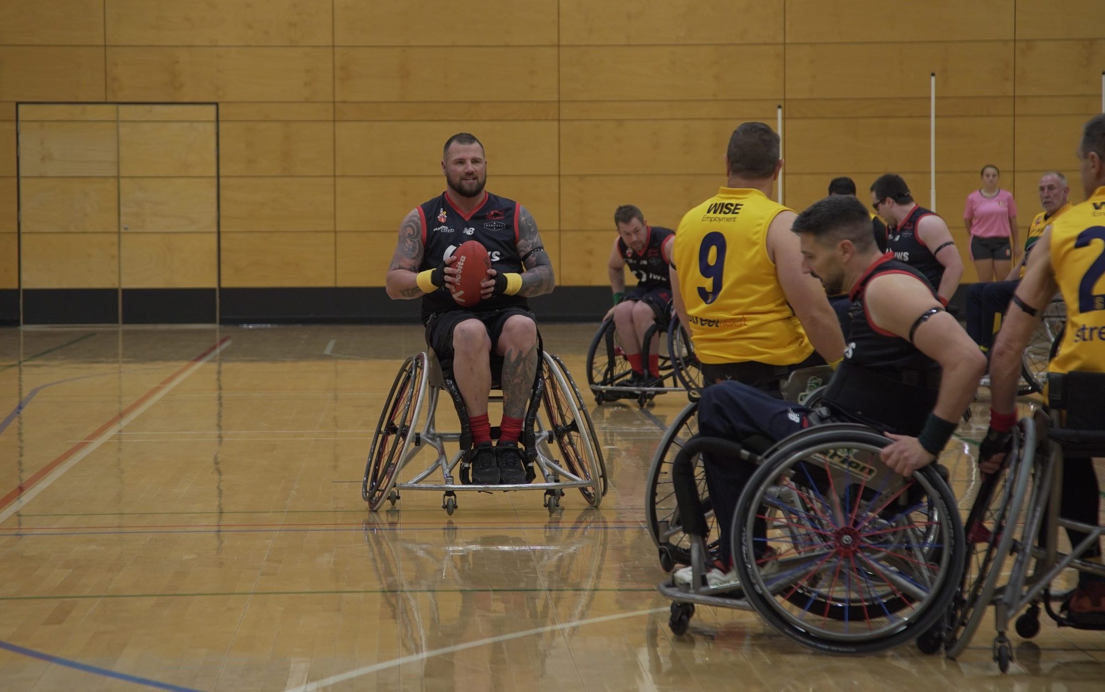 SANFL Wheelchair Football Season reaches half-way point - Norwood ...