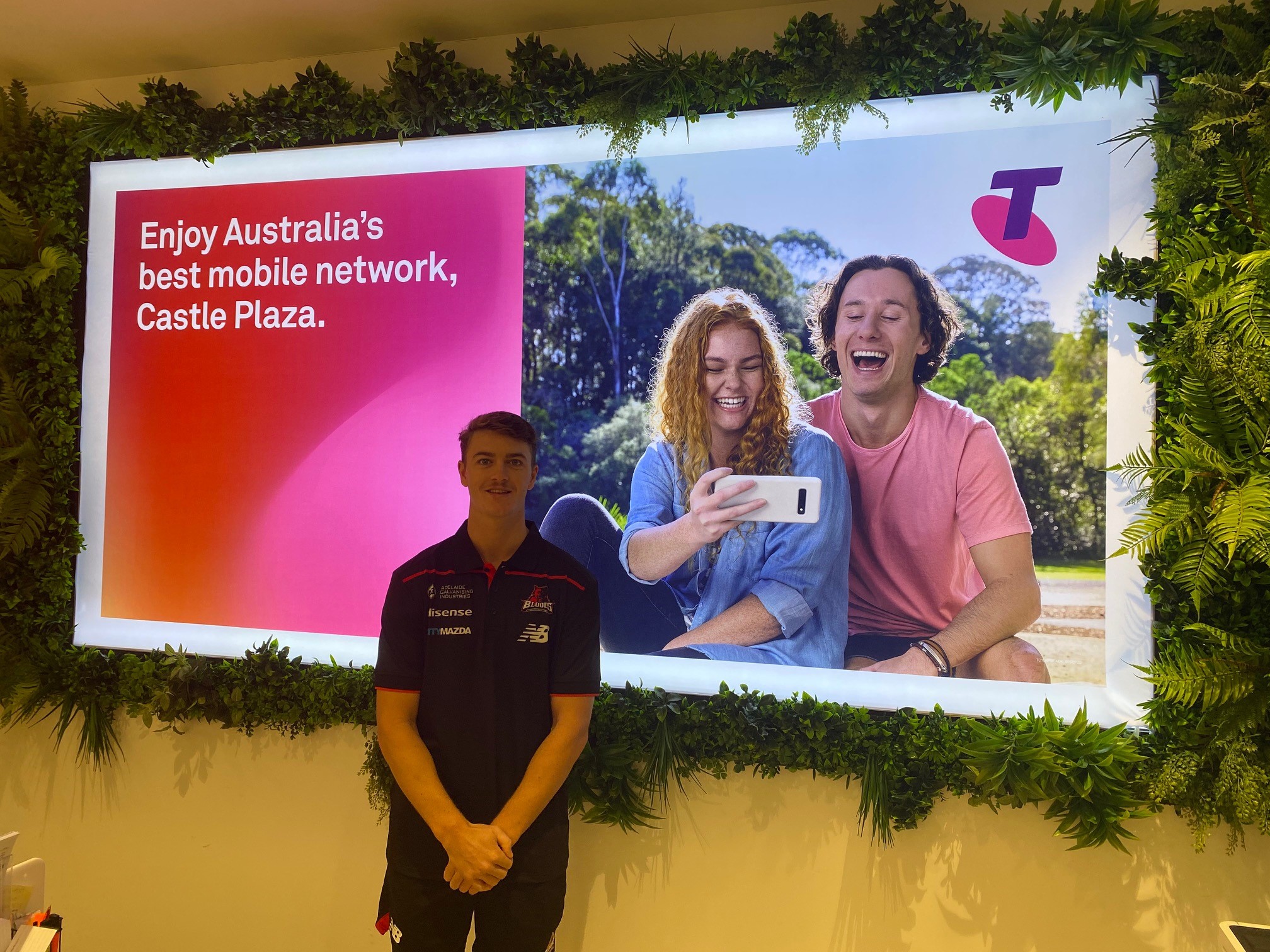 Telstra Store Castle Plaza connect with The Bloods - West Adelaide ...