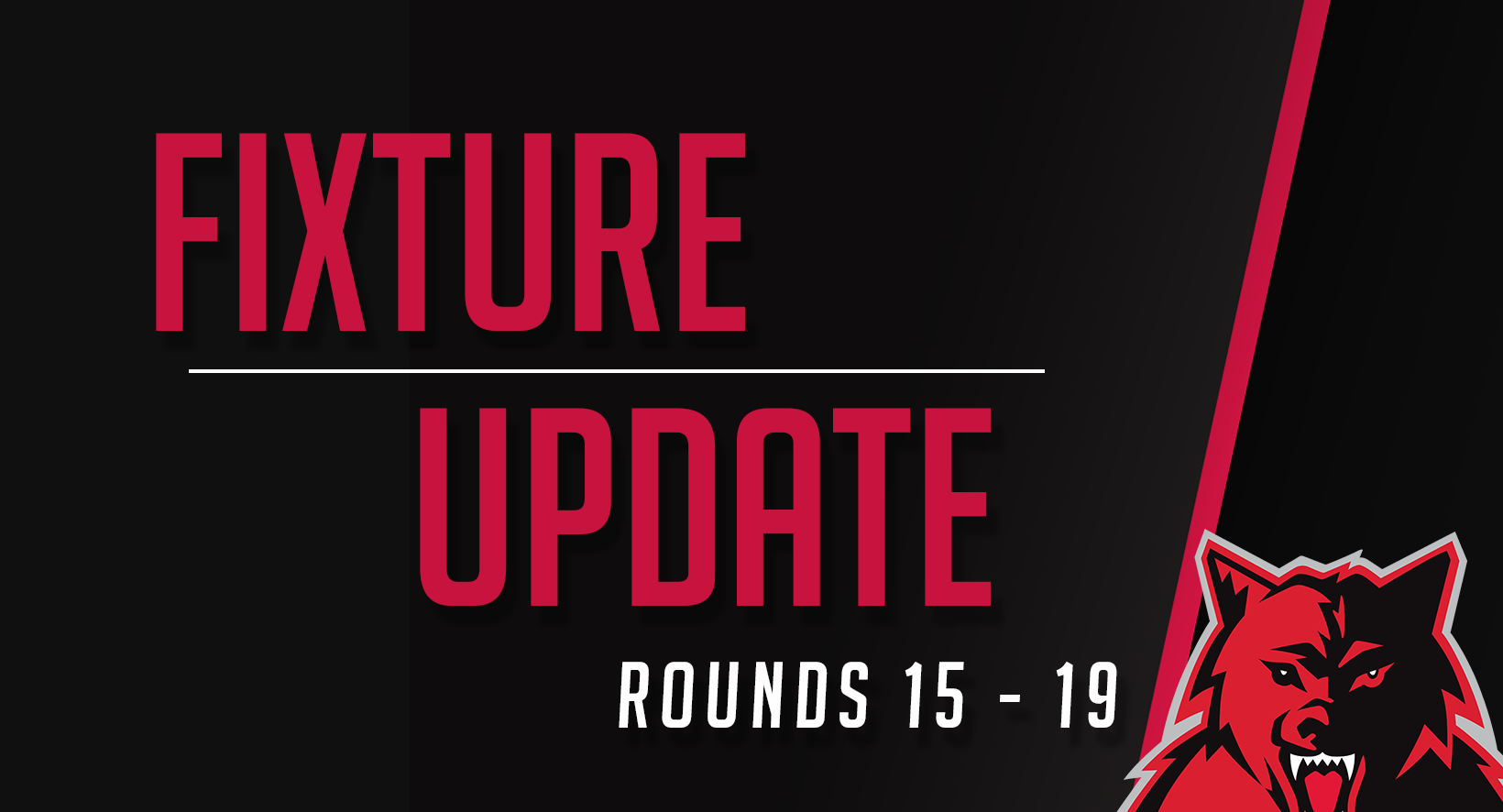 Fixture Update - West Adelaide Football Club