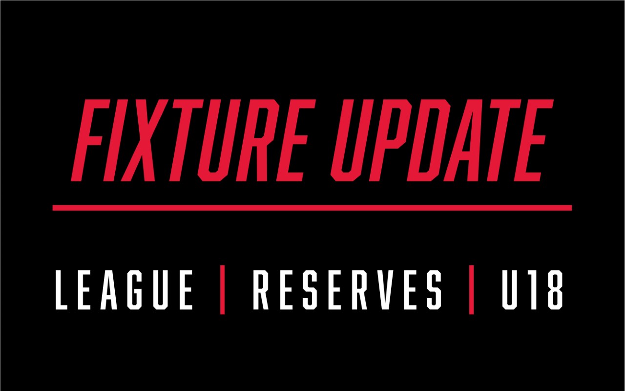 Updated Fixture - League, Reserves, Under 18s - West Adelaide Football Club