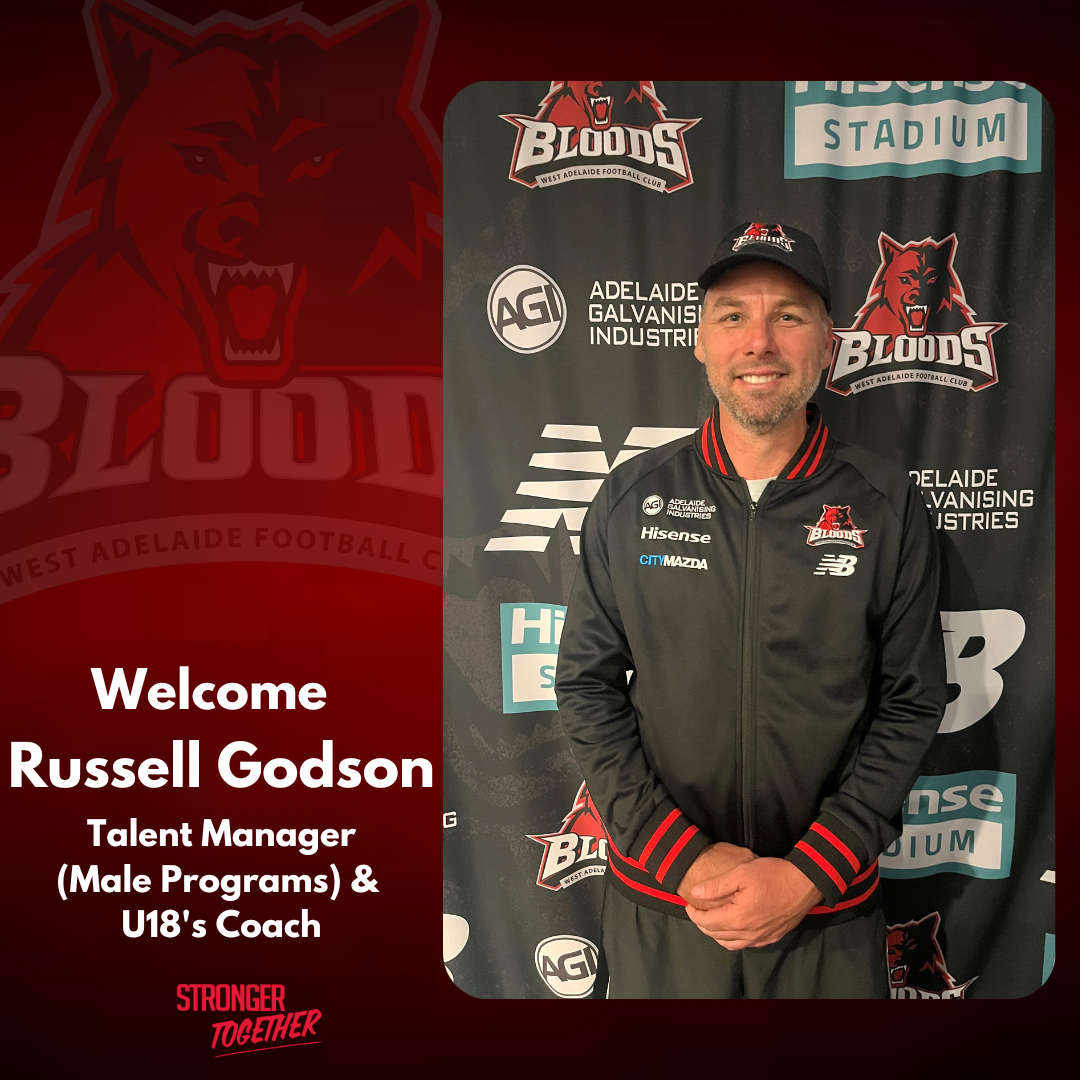 Welcome Russell Godson - Talent Manager (Male Programs) & U18's Coach ...