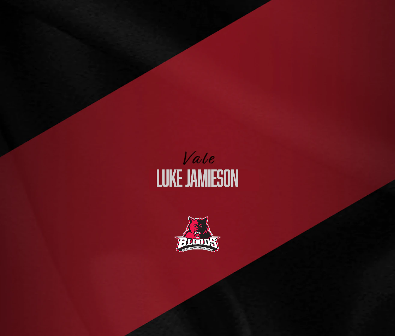 Vale Luke Jamieson - West Adelaide Football Club