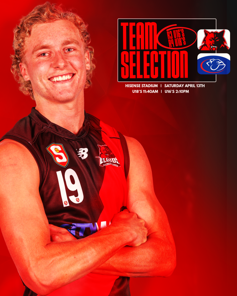 Team Selection U18's and U16's - West Adelaide Football Club