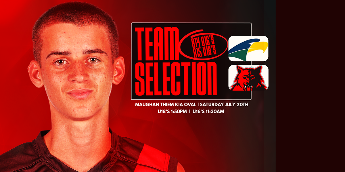 U16's & U18's Team Selection - West Adelaide Football Club