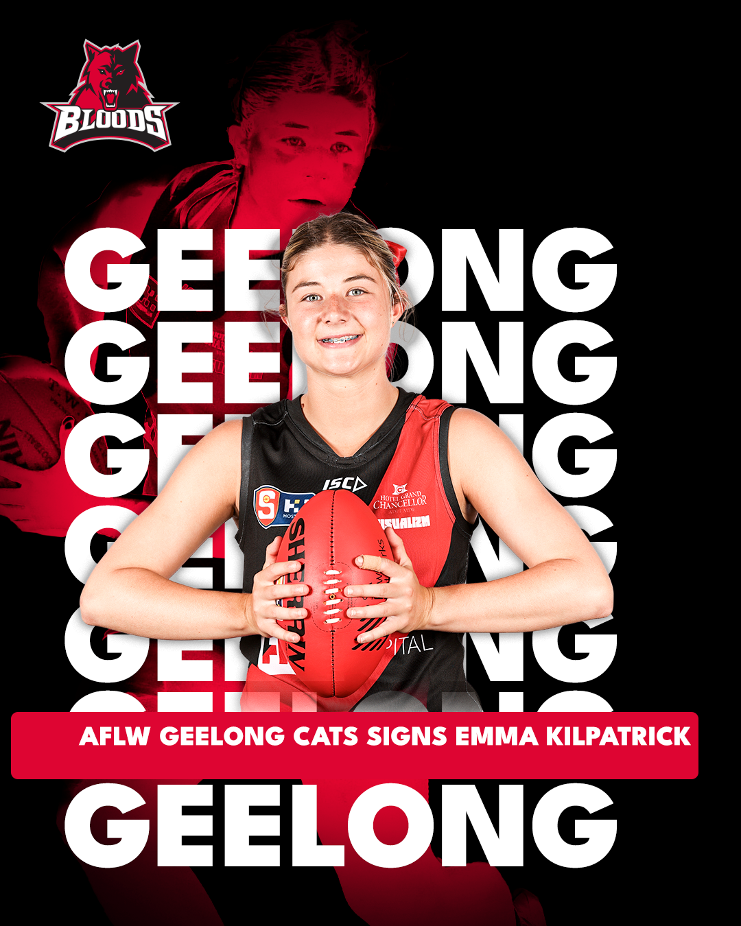 Emma Kilpatrick drafted by Geelong AFLW - West Adelaide Football Club