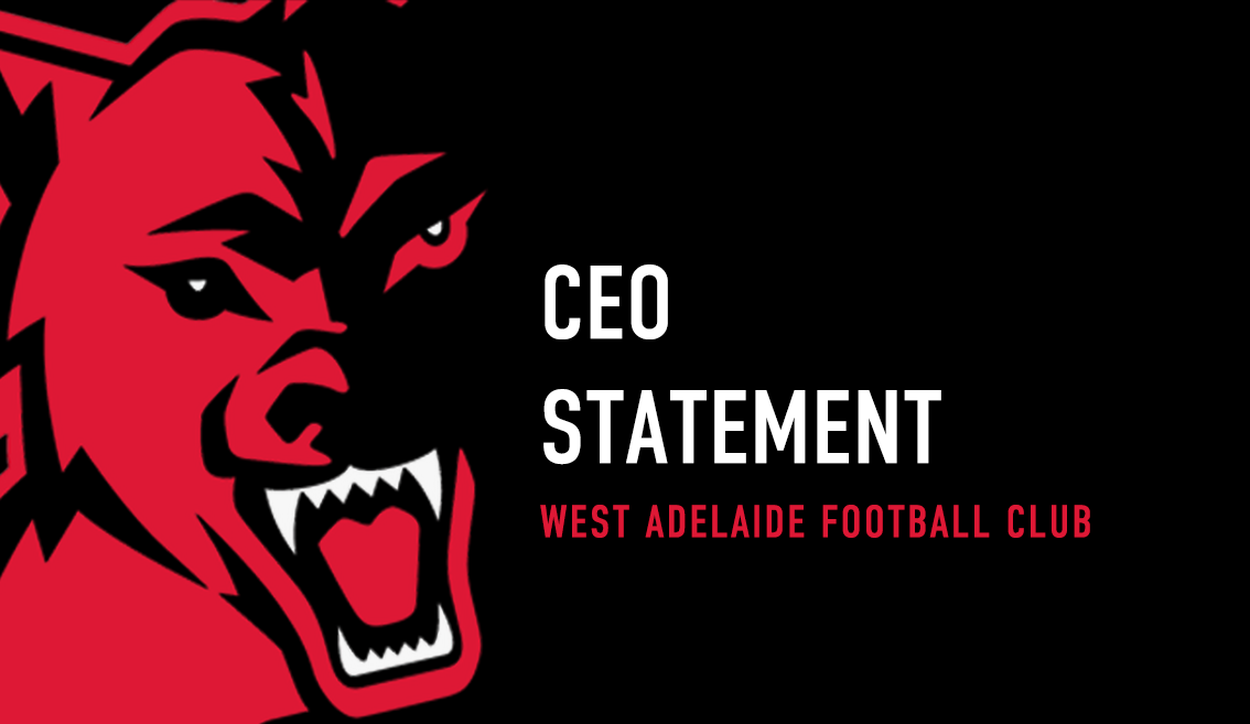 CEO Statement: 02/06/2025 - West Adelaide Football Club