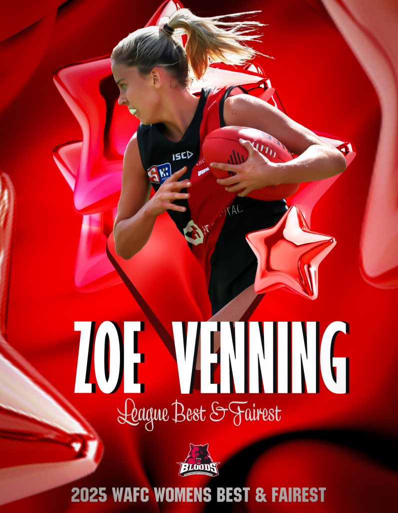 WAFC SANFLW Award Winners - West Adelaide Football Club