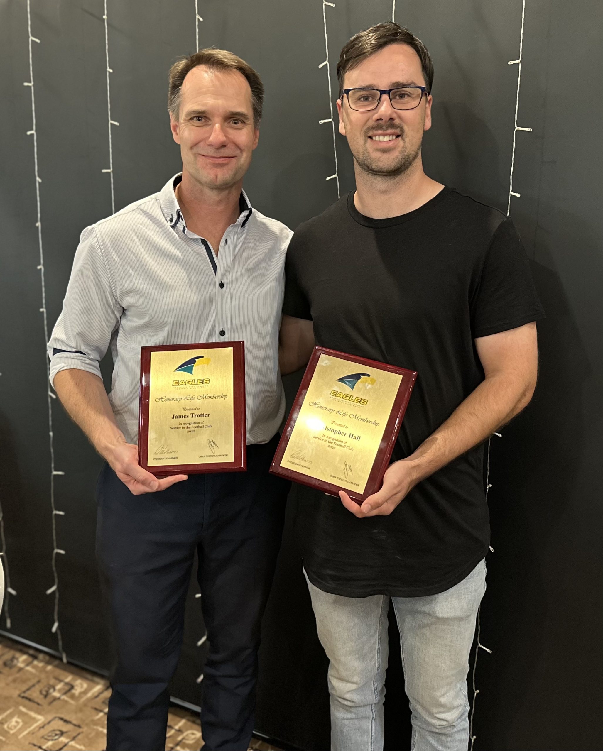 Our 2nd Life Members 2022