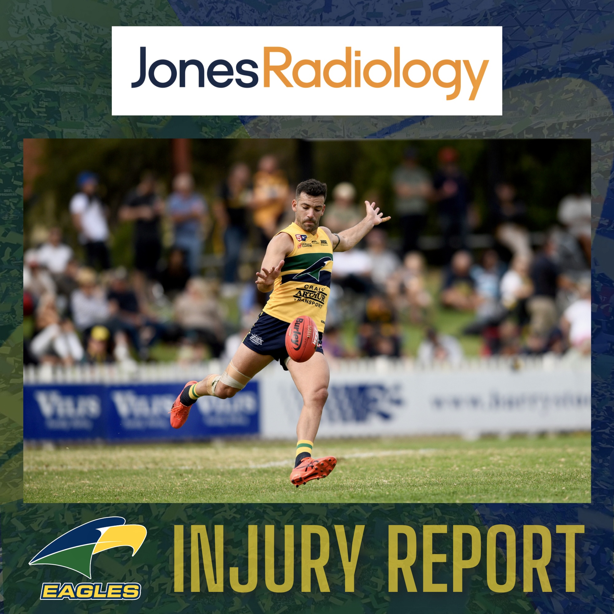 Jones Radiology Injury Report - Woodville-West Torrens Football Club