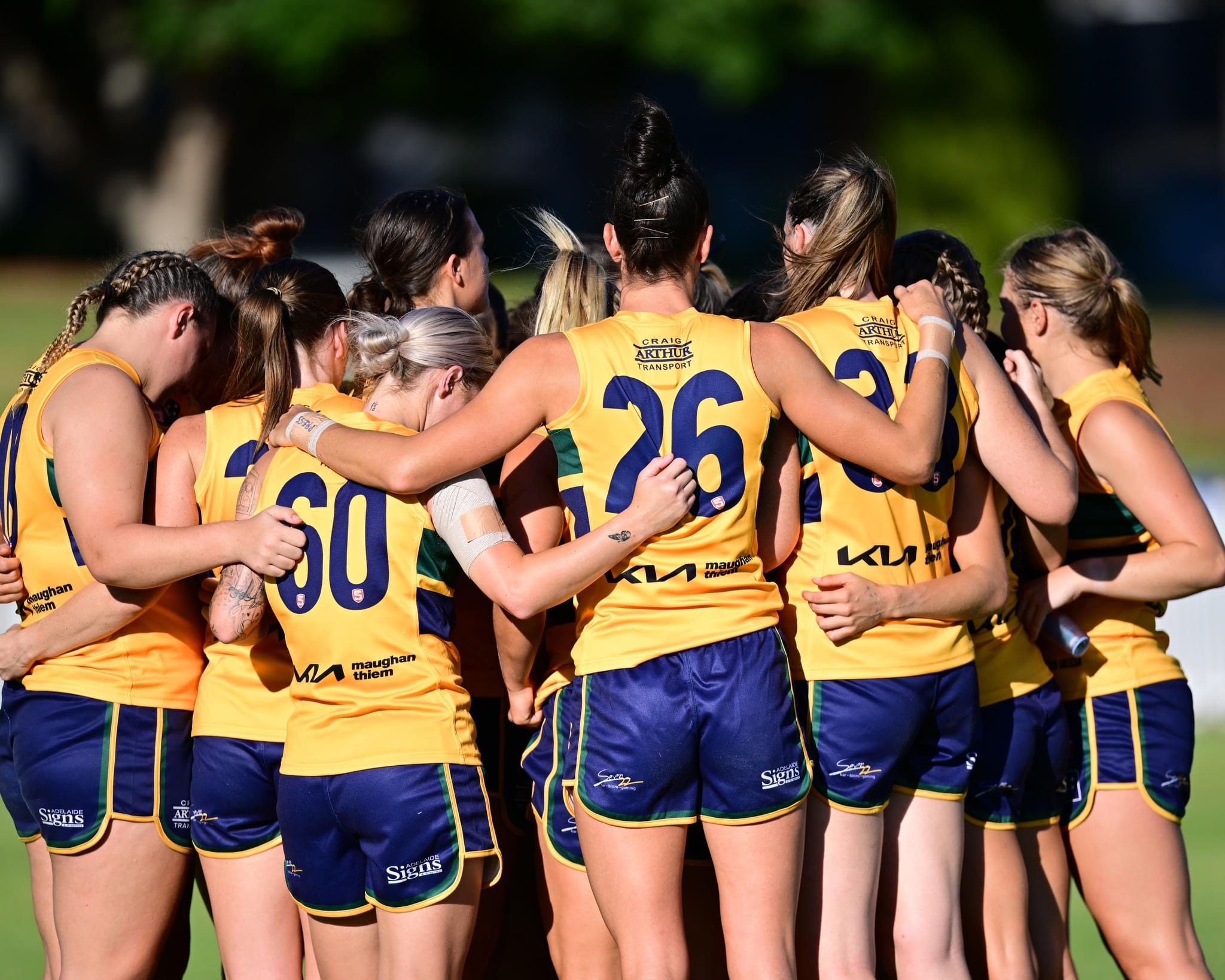 Wise Employment Women’s Team Selection - Rd 4 - Woodville-West Torrens ...