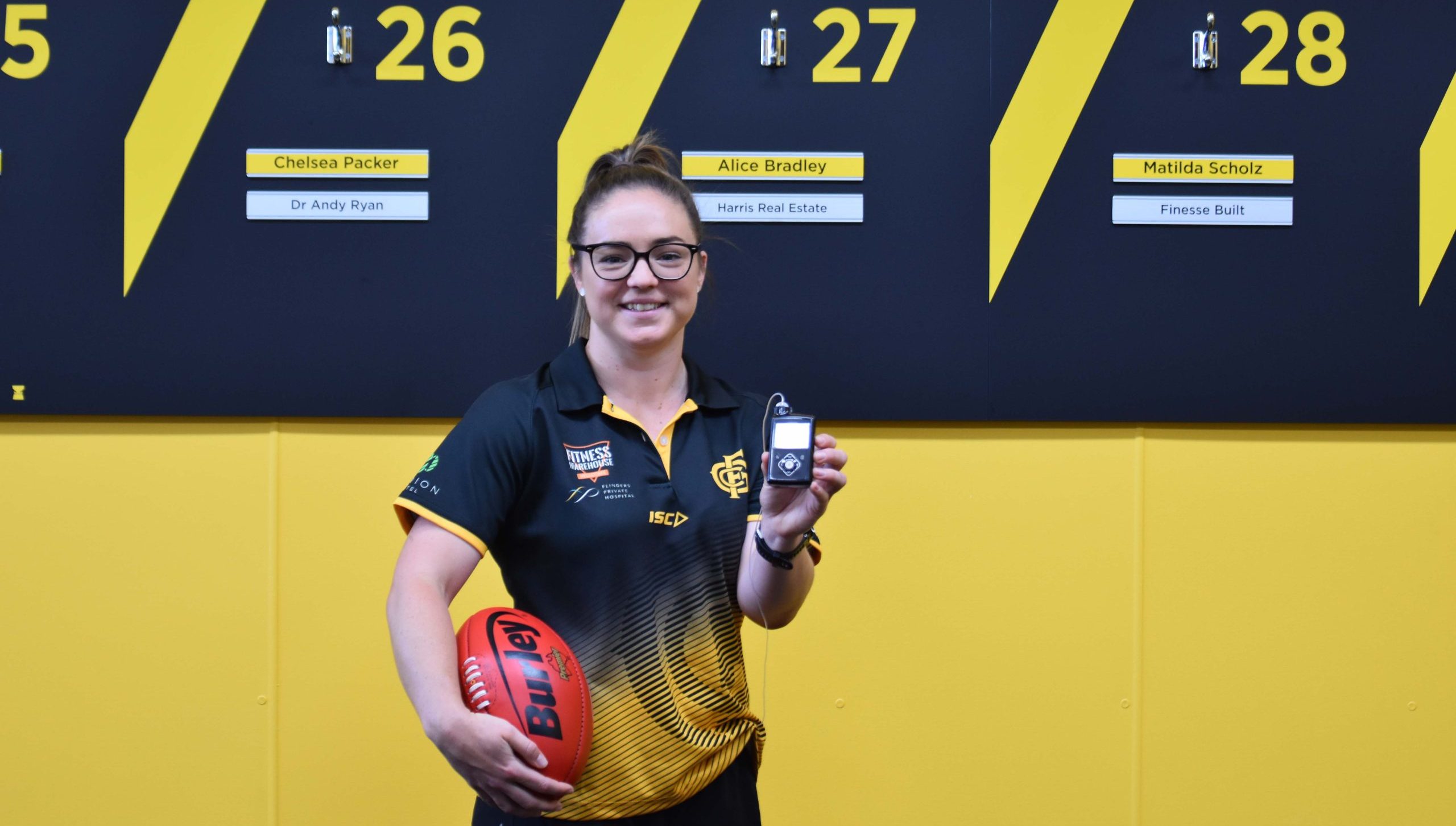 Alice Bradley on living with Type 1 Diabetes - Glenelg Football Club