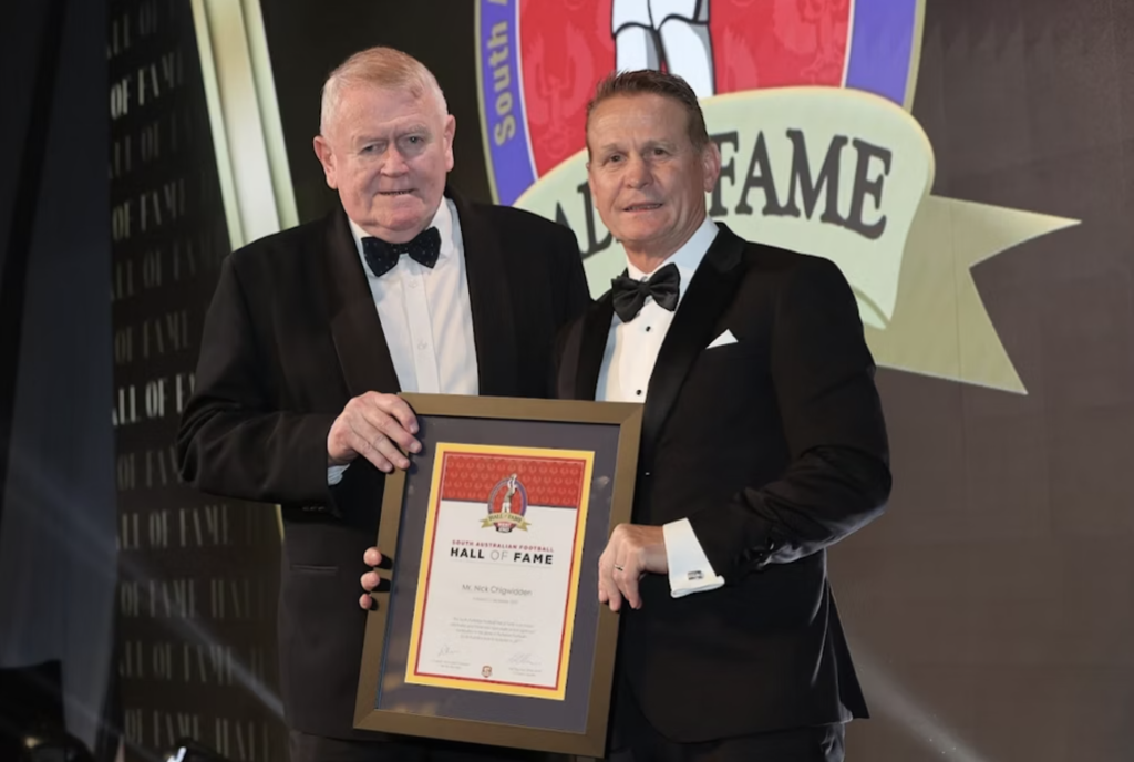 Nick Chigwidden inducted into West End SA Football of Fame - Glenelg ...